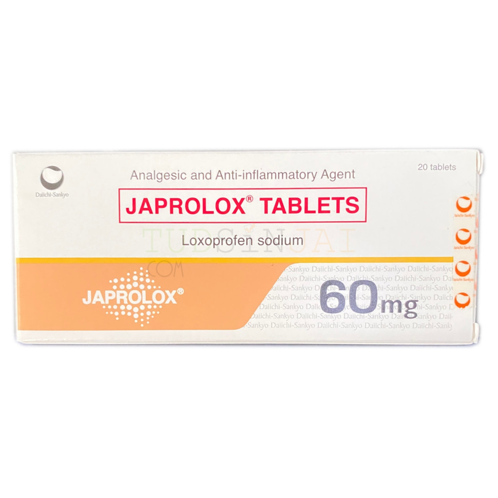 Japrolox จาโปรลอค บรรเทาปวดและระงับการอักเสบ