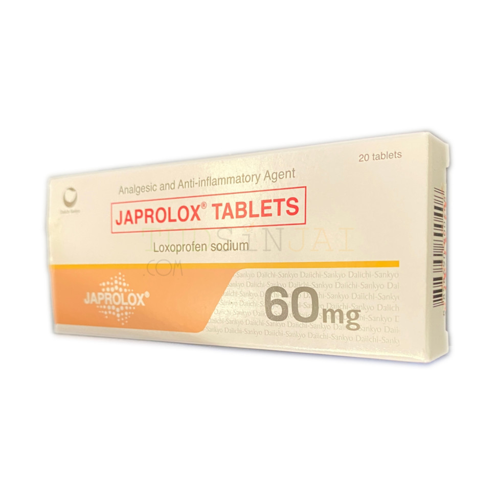 Japrolox จาโปรลอค บรรเทาปวดและระงับการอักเสบ